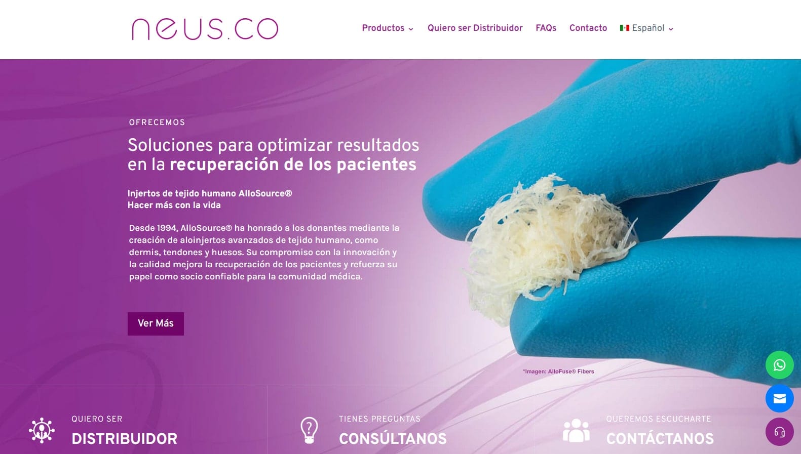 Neus | Sale and distribution of high-quality biological products.
